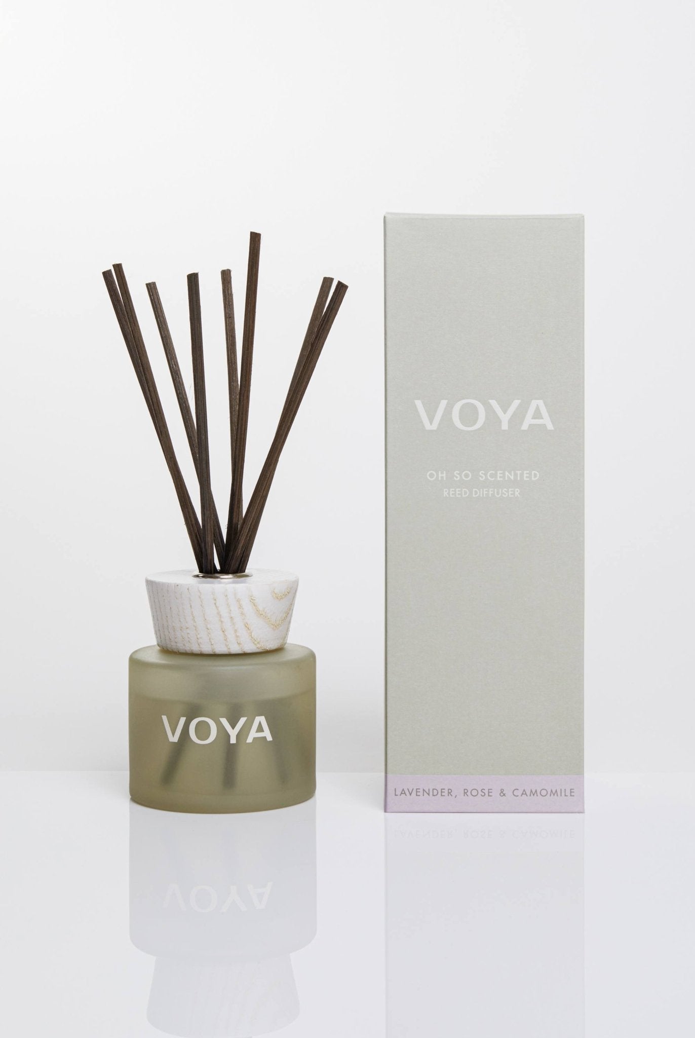 Lavender, Rose and Camomile | Reed Diffuser | VOYA Organic Beauty